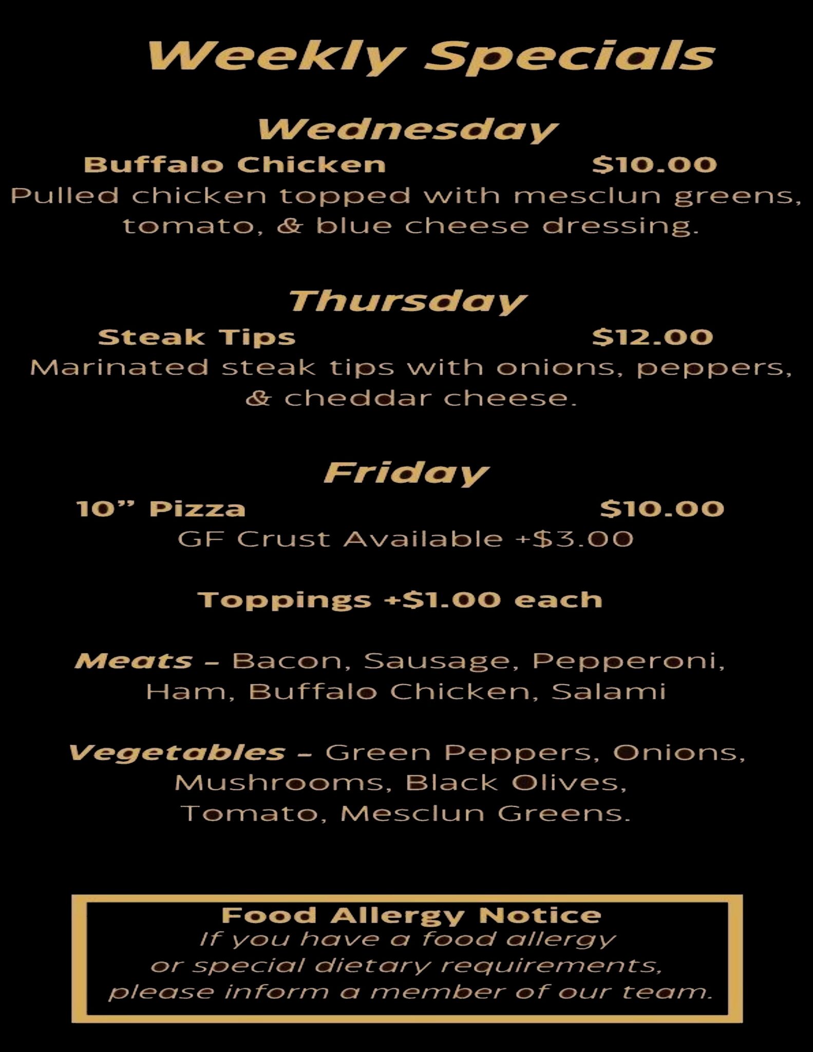 Menu - JAKE'S JAVA